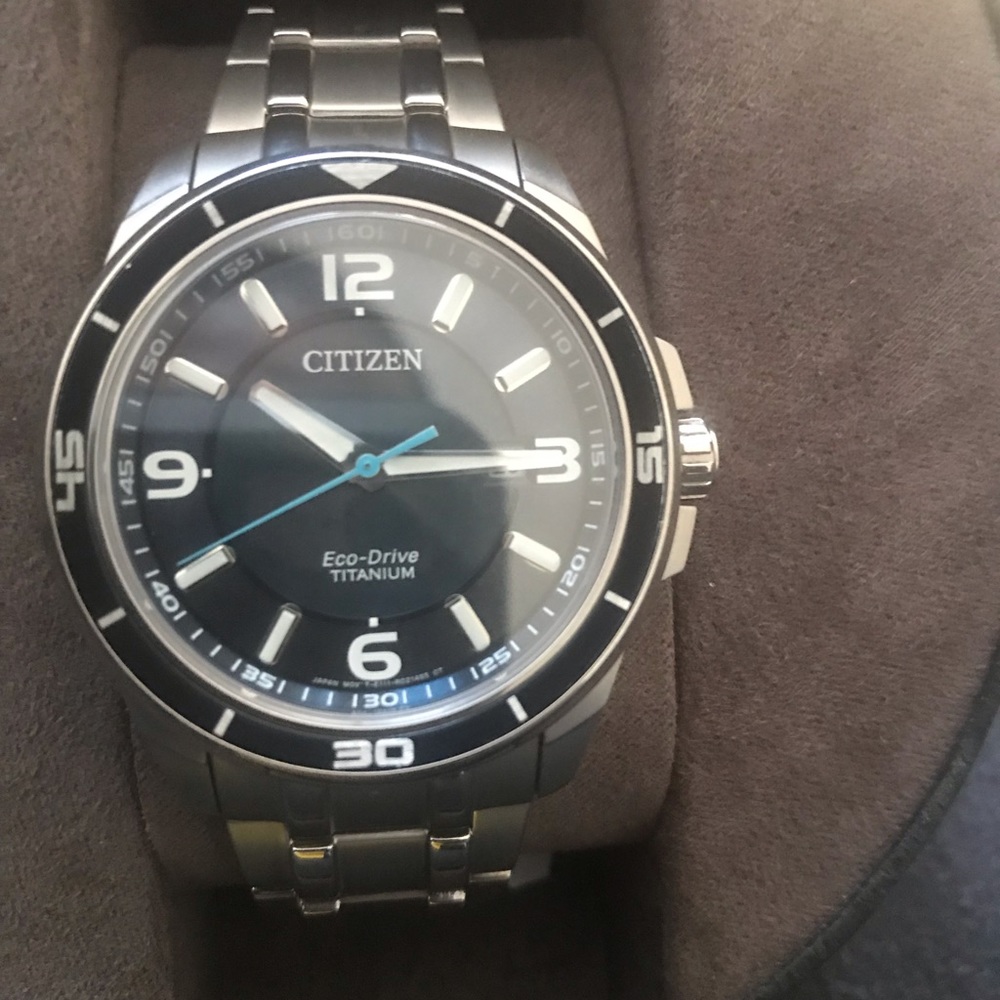 Citizen Eco-Drive Brycen Titanium Watch Bm6929-56l - Gem